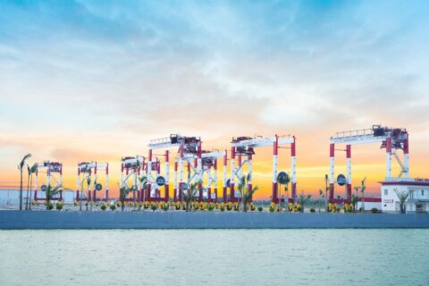 Long An International Port Connects 7 Berths, Officially Launches ...