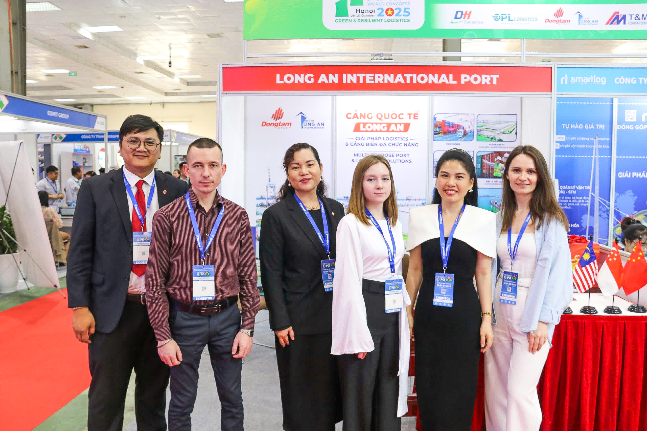 LONG AN INTERNATIONAL PORT MAKES A STRONG IMPRESSION AT VIETNAM EXPO 2025, COMMITTED TO GREEN ...